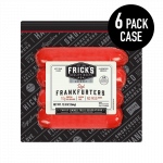Red Frankfurters, 6 pk case | Sausage | Frick's Quality Meats