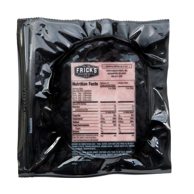 Sliced Ham, 12 oz | Boneless Ham | Frick's Quality Meats