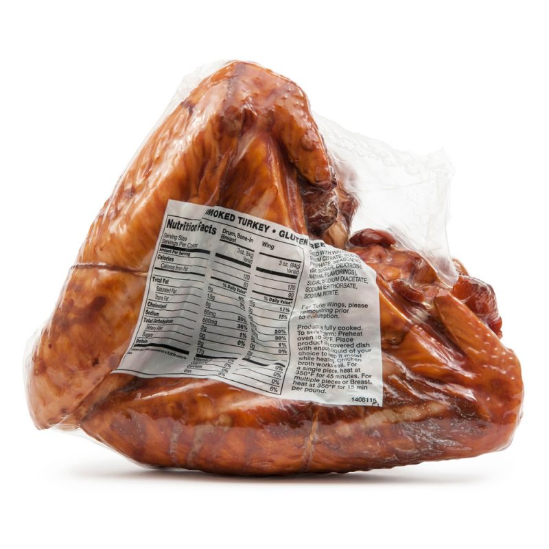 Smoked Turkey Wings, 5 pk case | Turkey | Frick's Quality Meats
