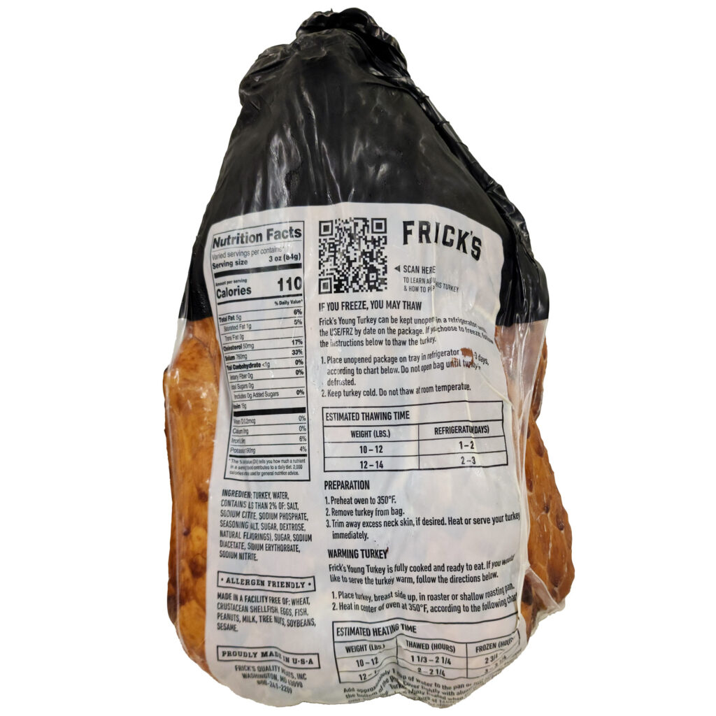 Smoked Young Turkey | Frick's Quality Meats